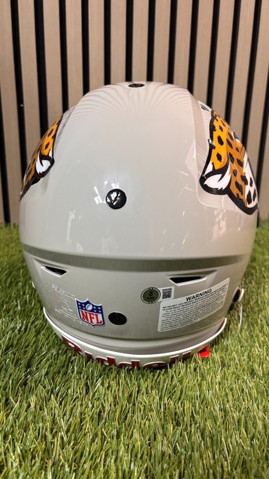 Jaguars Travis Hunter Authentic Signed Speed Flex Full Size Helmet BAS ...