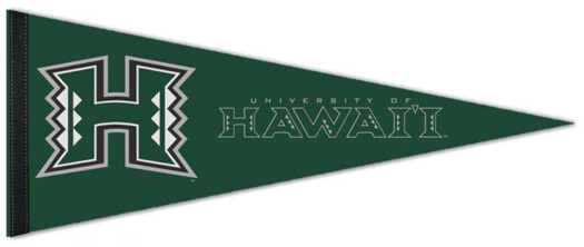 U Hawaii Logo University Of Hawaii Rainbow Warriors Primary Logo