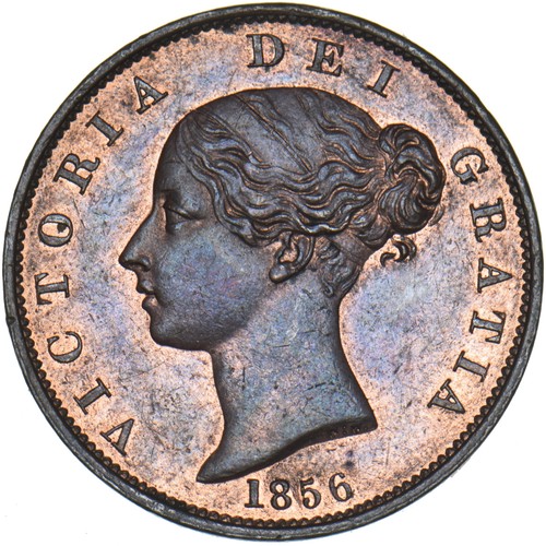 1856 Halfpenny - Victoria British Copper Coin - Superb | eBay UK