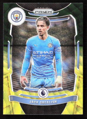 2021-22 Panini English Premier League EPL Prizm Jack Grealish ...