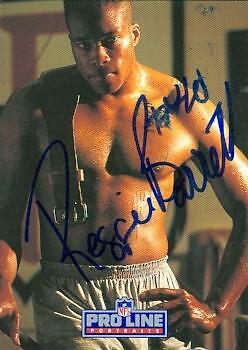 Reggie Barrett autographed Football Card (Detroit Lions) 1991 Pro Line ...