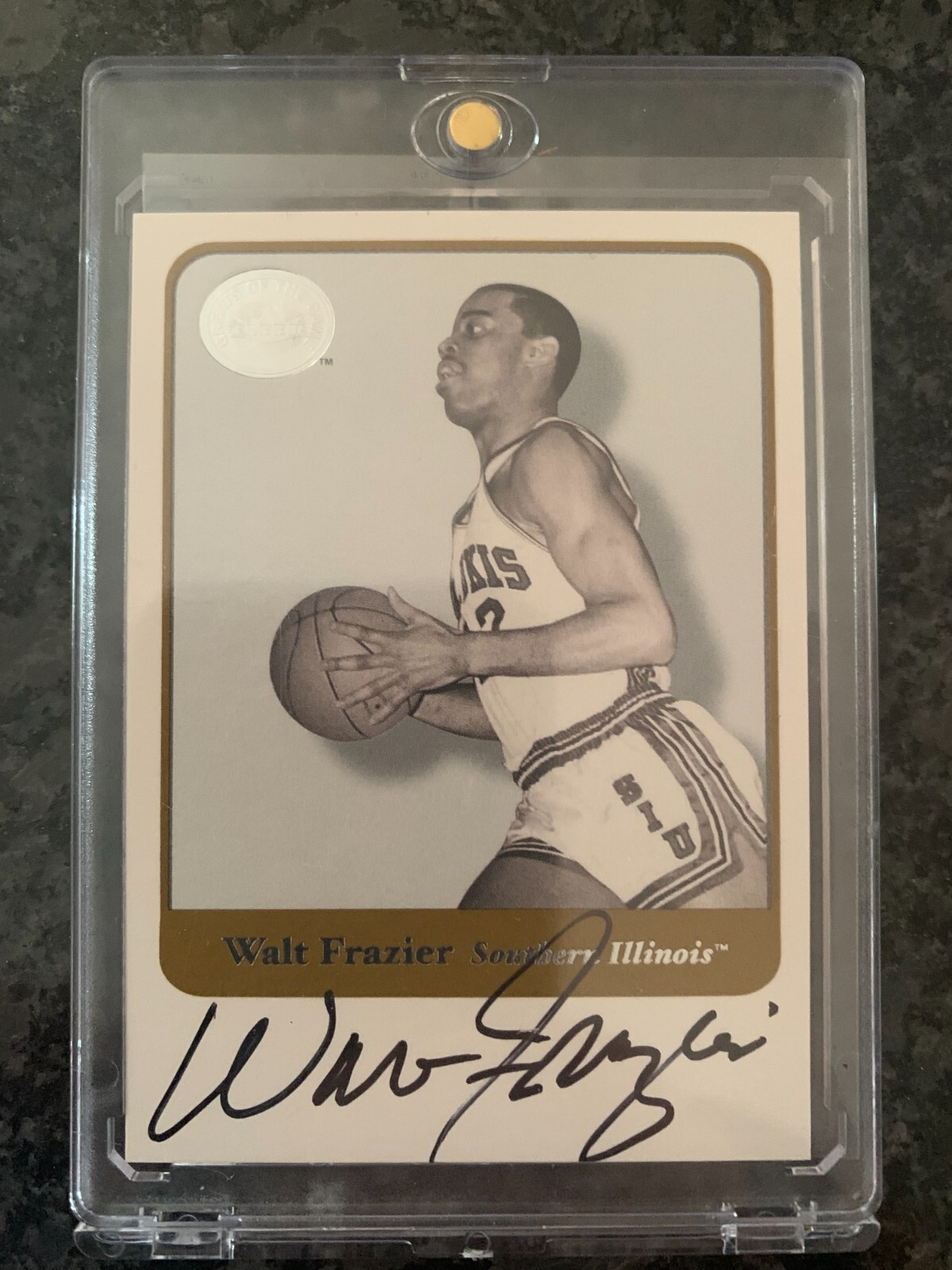 2001 Fleer Walt Frazier Autograph Greats of The Game | eBay