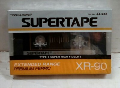 Realistic Supertape XR-90 Sealed Cassette | eBay