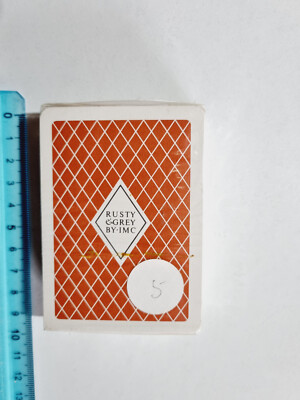 Cards For Game Rusty Brown & Grey Modiano Poker Bridge Original Playing ...