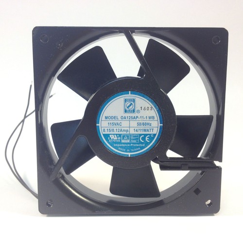 Orion OA125AP-11-1WB AC Boxer Fan 120x120x25mm 115VAC Ball Bearing Wire ...