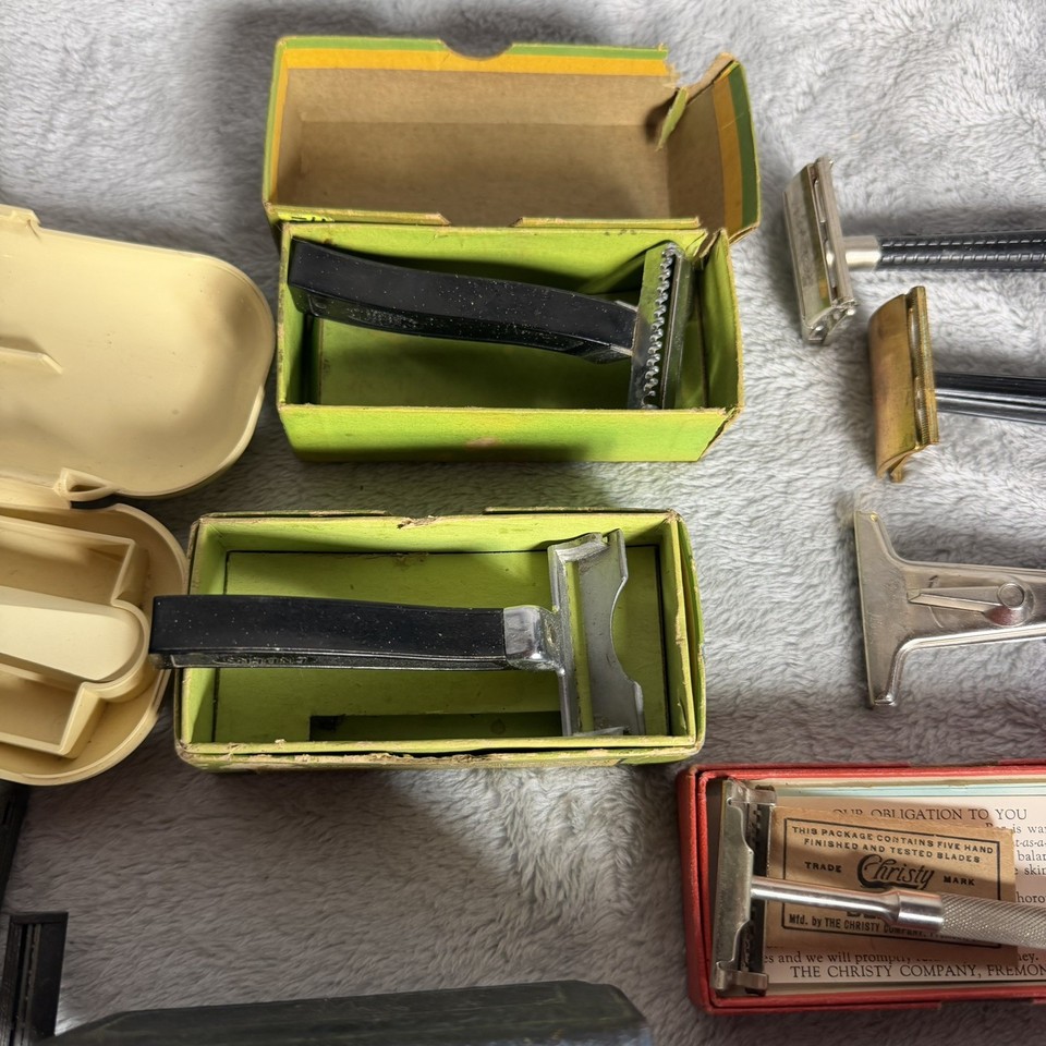Vintage/Antique Shaving Razor Huge Lot - Safety Razors | eBay