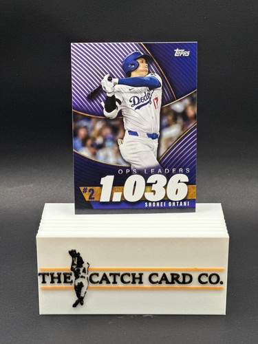 2025 Topps Series 2 OPS Leaders Insert - Shohei Ohtani - #OPS-2 Dodgers ...