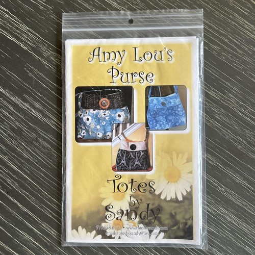 Totes by Sandy Amy Lou's Purse Sewing Pattern 2 Designs Easy to Follow ...