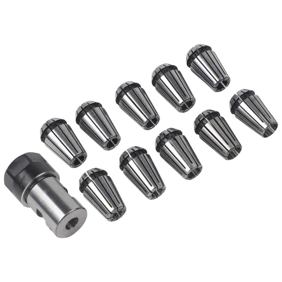 Efficient CNC Milling Lathe Tool Set ER16 Spring Collet + 8mm Extension ...