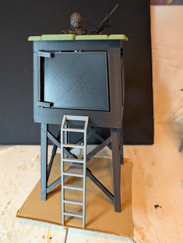 Custom Cobra Watch Tower for 6" GI Joe Classified Figures – 3D Printed ...