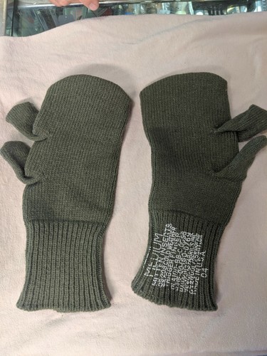 USGI Wool Trigger Finger Mittens Liners Hunting Winter | eBay