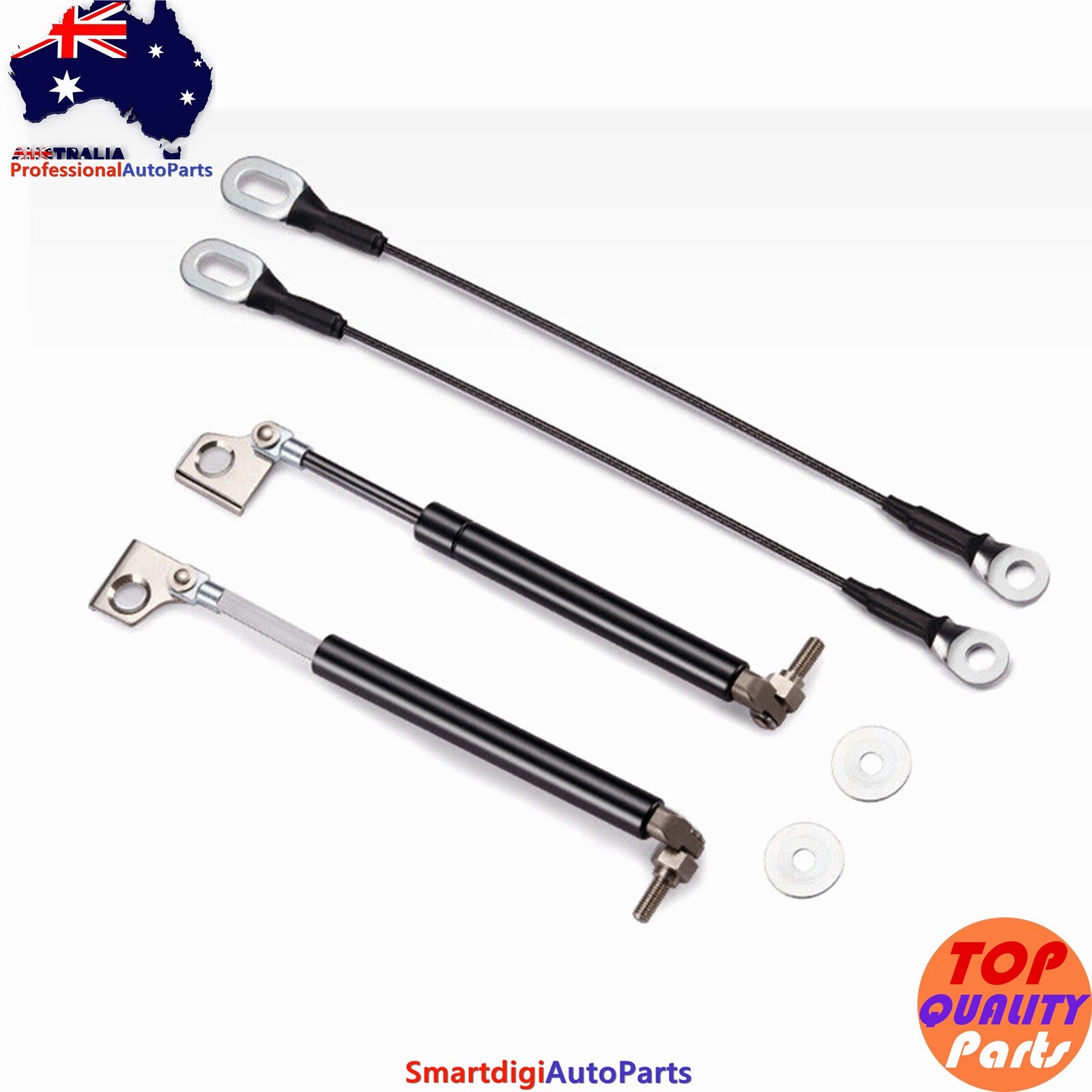 Upgraded Easy Up & Slow Down Tailgate Strut Kit For ISUZU D-MAX DMAX ...