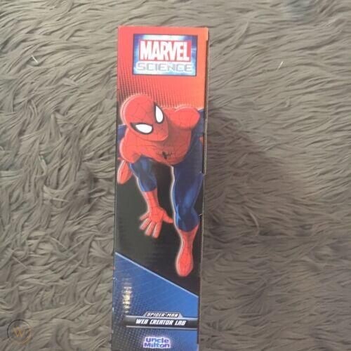Spider-man Marvel Uncle Milton Science Spider Web Creator Lab for sale ...