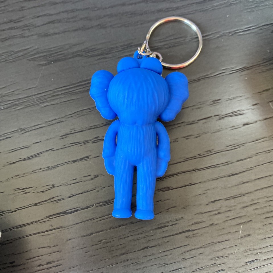 Elmo Kaws Keychain “3" Keychain Skull Figure Keyring | eBay