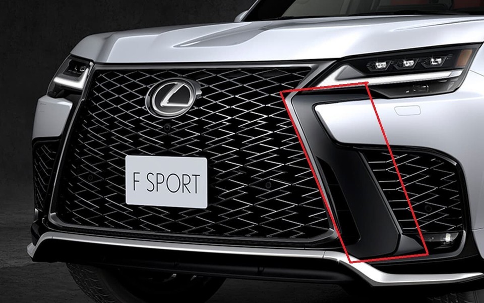 FACTORY LEXUS 2022-2024 F-SPORT LX600 LEFT RADIATOR SIDE GRILLE ...