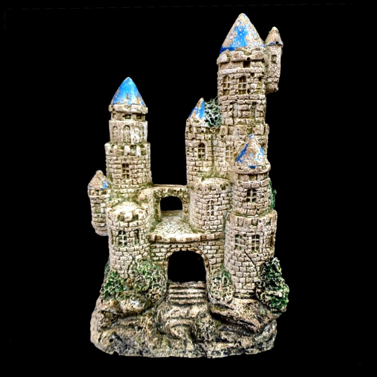 Goldfish In A Bowl With Castle