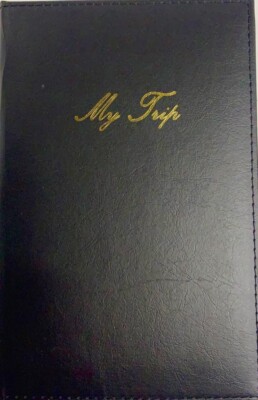 Travel Diary Journal Large 22x14cm My Trip Book . Address Itinerary ...