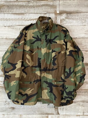 US Army Cold Weather Camo Field Jacket 8415-01-099-7831 large Regular ...