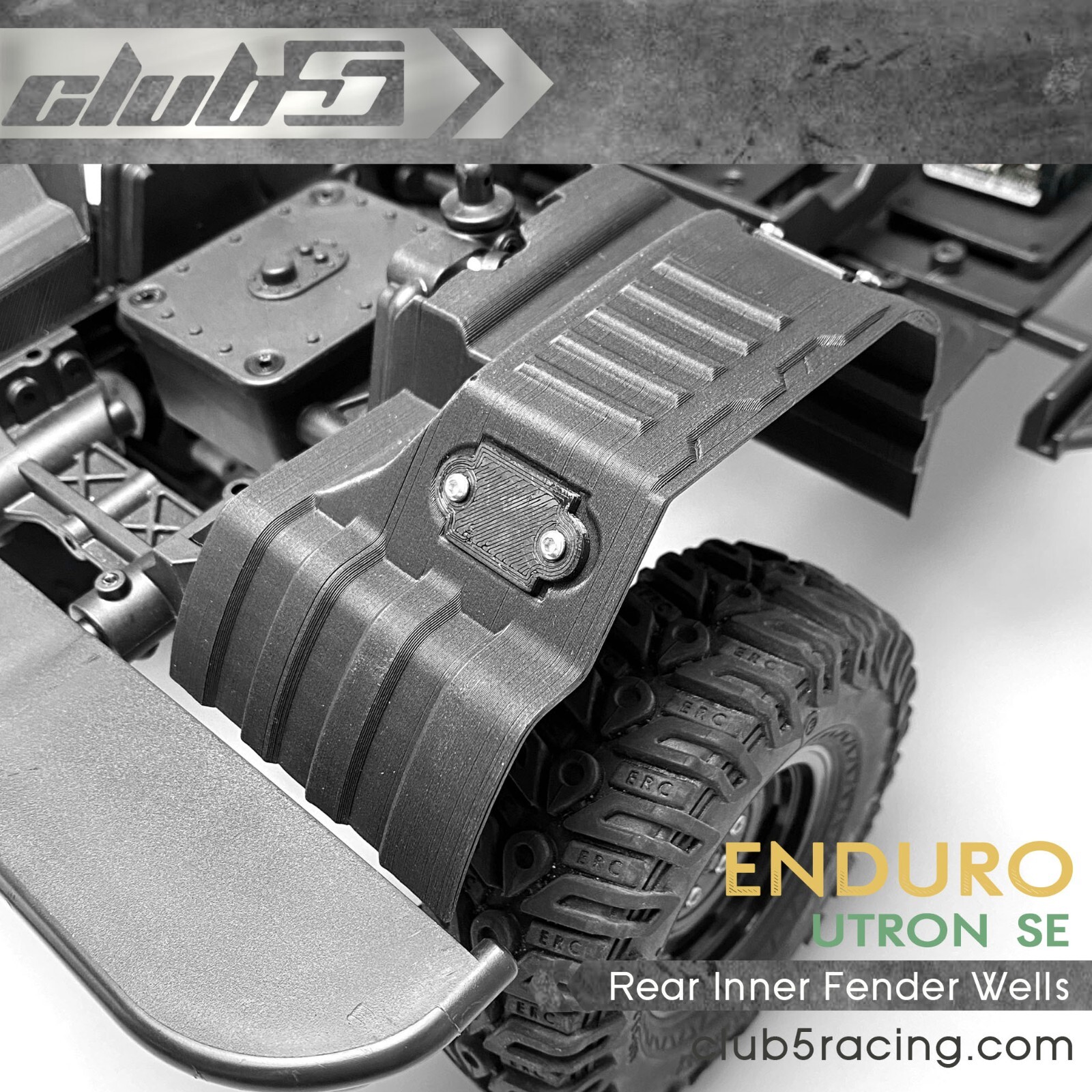 Rear Inner Fender Wells for Element Enduro Utron SE ( Rock Light ready ...