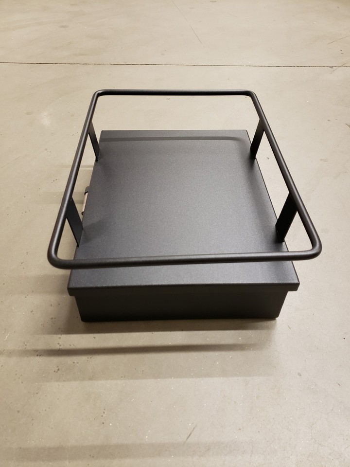 Ice Cooler Rack With Utility Box, Black Anodized, Off-Road Cooler Rack ...