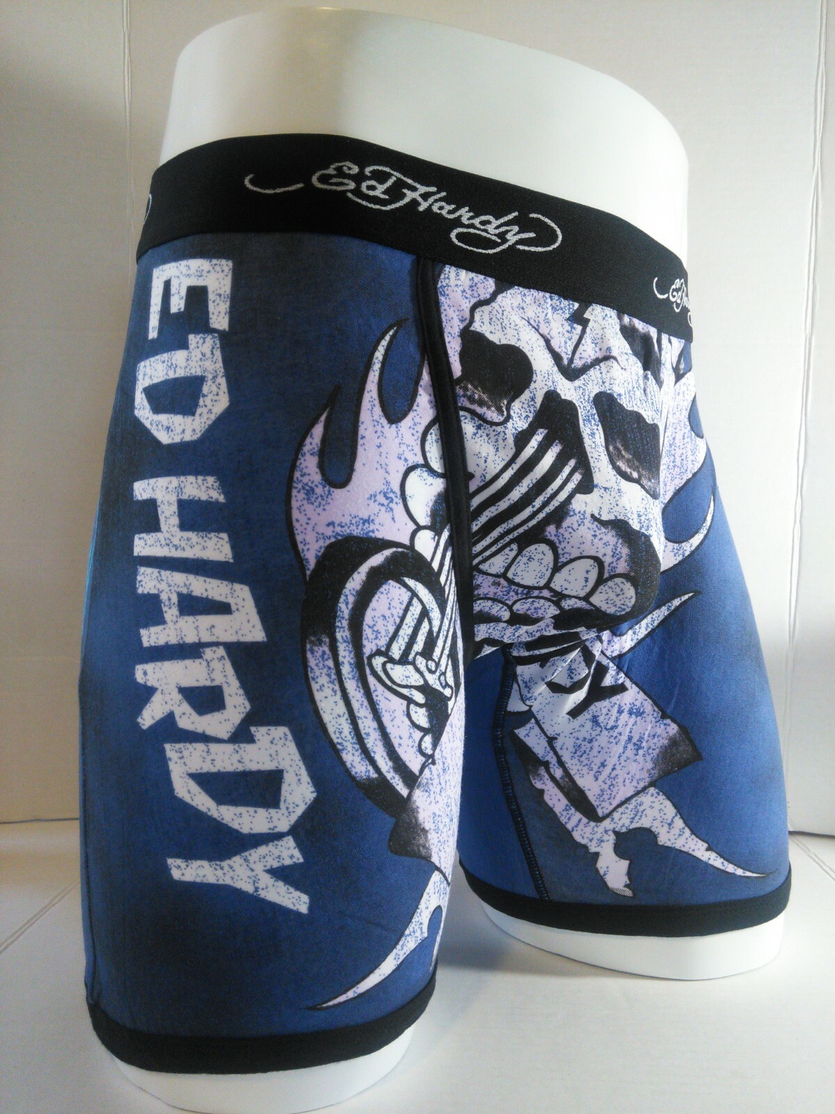 Ed Hardy Men's Underwear Athletic Vintage Rock Tattoo Boxer Briefs Size ...