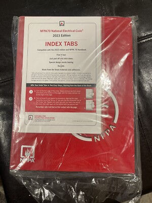 NFPA 70, National Electric Code, with Tabs : 2023 Edition Paperback | eBay