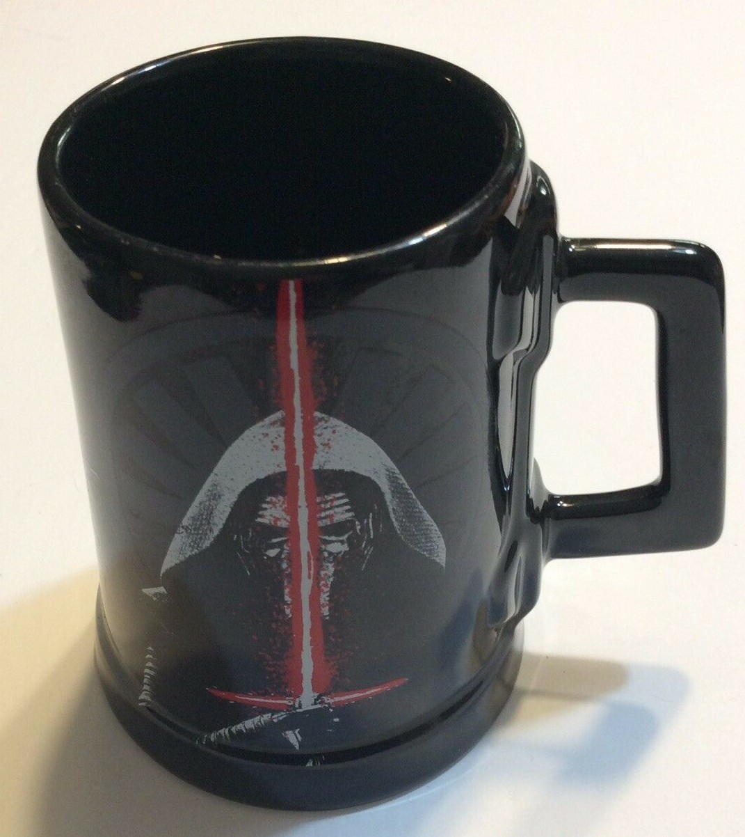Kylo Ren Coffee Mug Cup Star Wars The Force Awakens Disney Store Black ...
