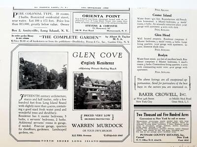 1928 New York Rye Spanish Mediterranean Glen Cove Robert Shaw Tudor ...