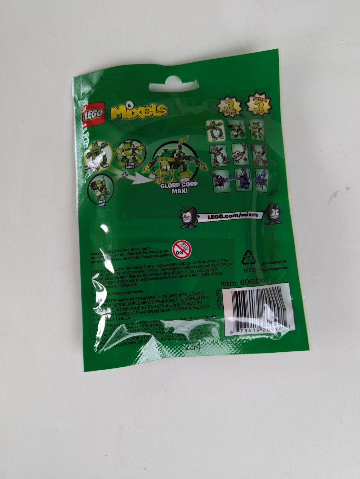 Lego Mixels 41518 Series 3 - GLOMP - Factory Sealed | eBay