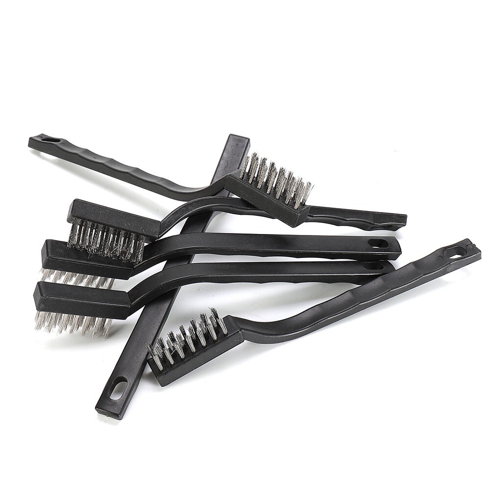 6pcs Wire Brushes Cleaning Brush Rust Remover Tool Sanding Grinding ...