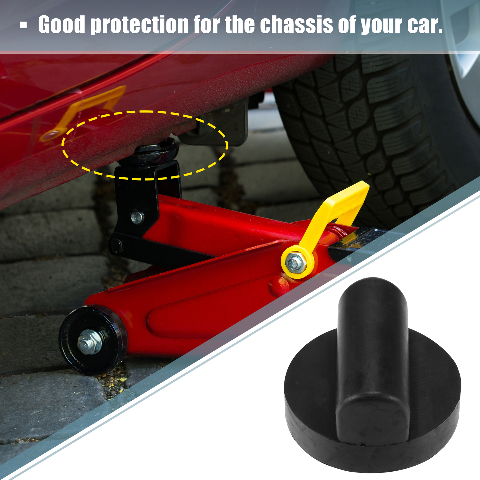 Pack of 4 for Audi TT RS R8 A6 A7 Car Rubber Jack Puck Jacking Lift Pad ...