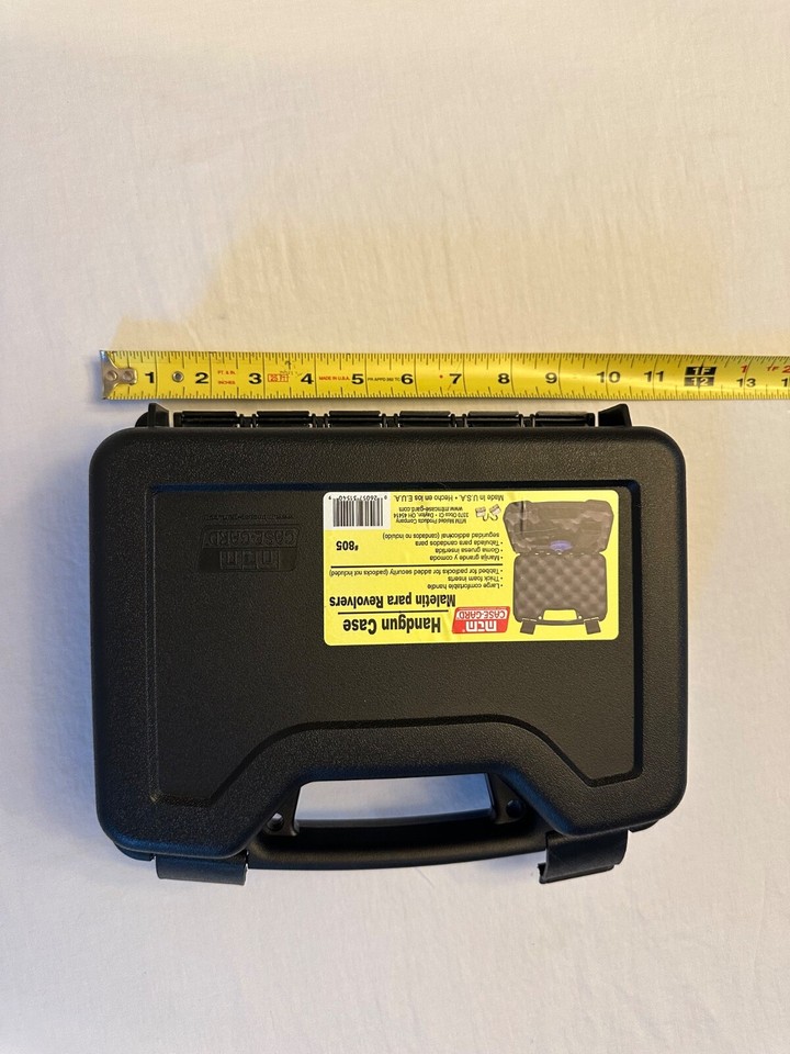 MTM CASE GARD 805 Handgun Case Black 10"x8"x3.2" | eBay