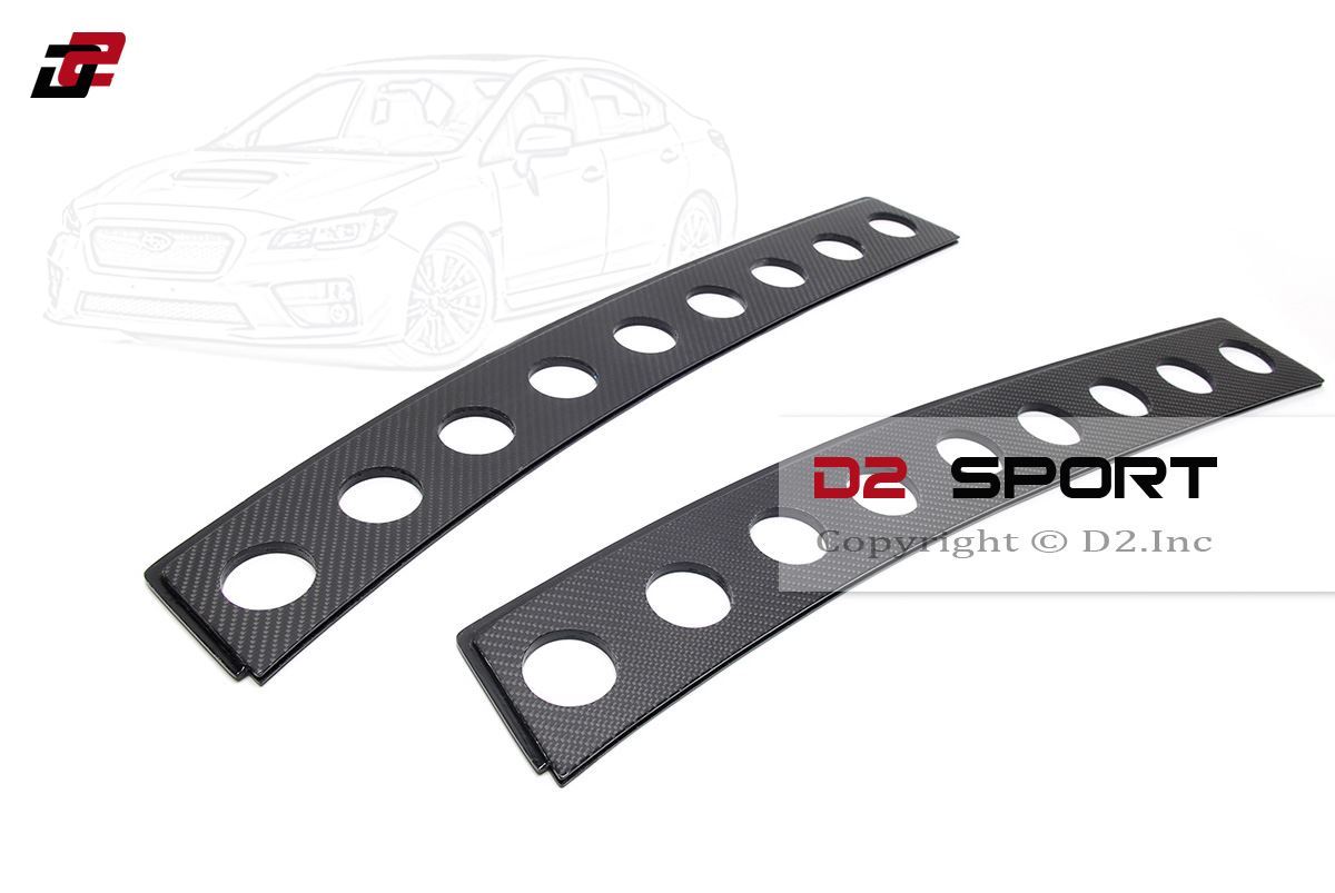 Carbon Fiber Rear Window Vents Louvers 2PC fits for 2015-2020 Subaru ...