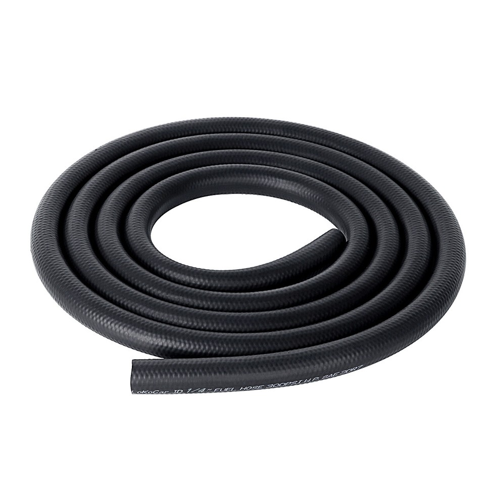 Fuel Line Hose NBR Rubber Push Lock Hose High Pressure 300PSI ID 3/8 ...