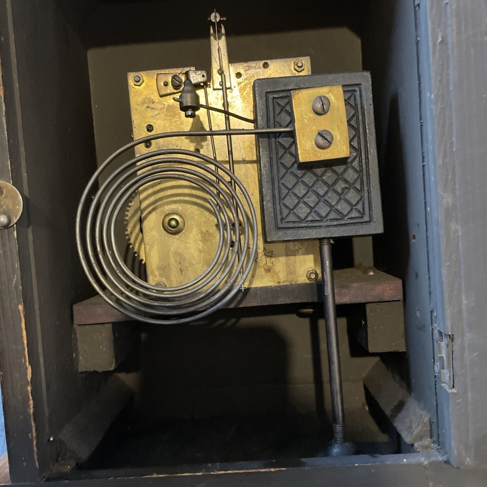 Antique German Junghans Clock Mantel Clock Bracket Clock | eBay Australia