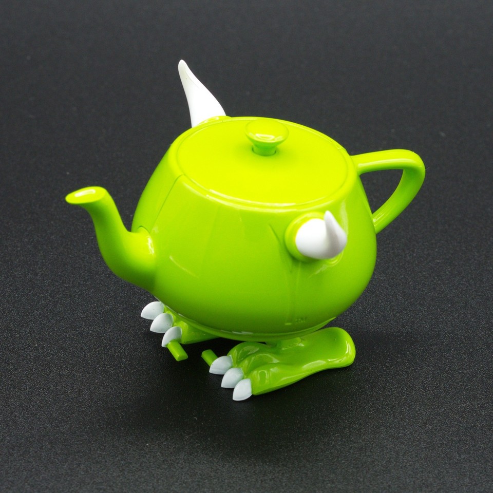 2013 SIGGRAPH Disney / Pixar RenderMan "Dielectric Denizen" Walking Teapot | eBay