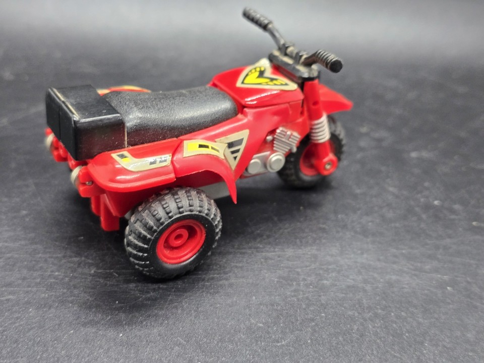 MC TOY Transformer DYNO DRIVE MOTO BOT Pull-Back Gobots 3 Wheeler ...