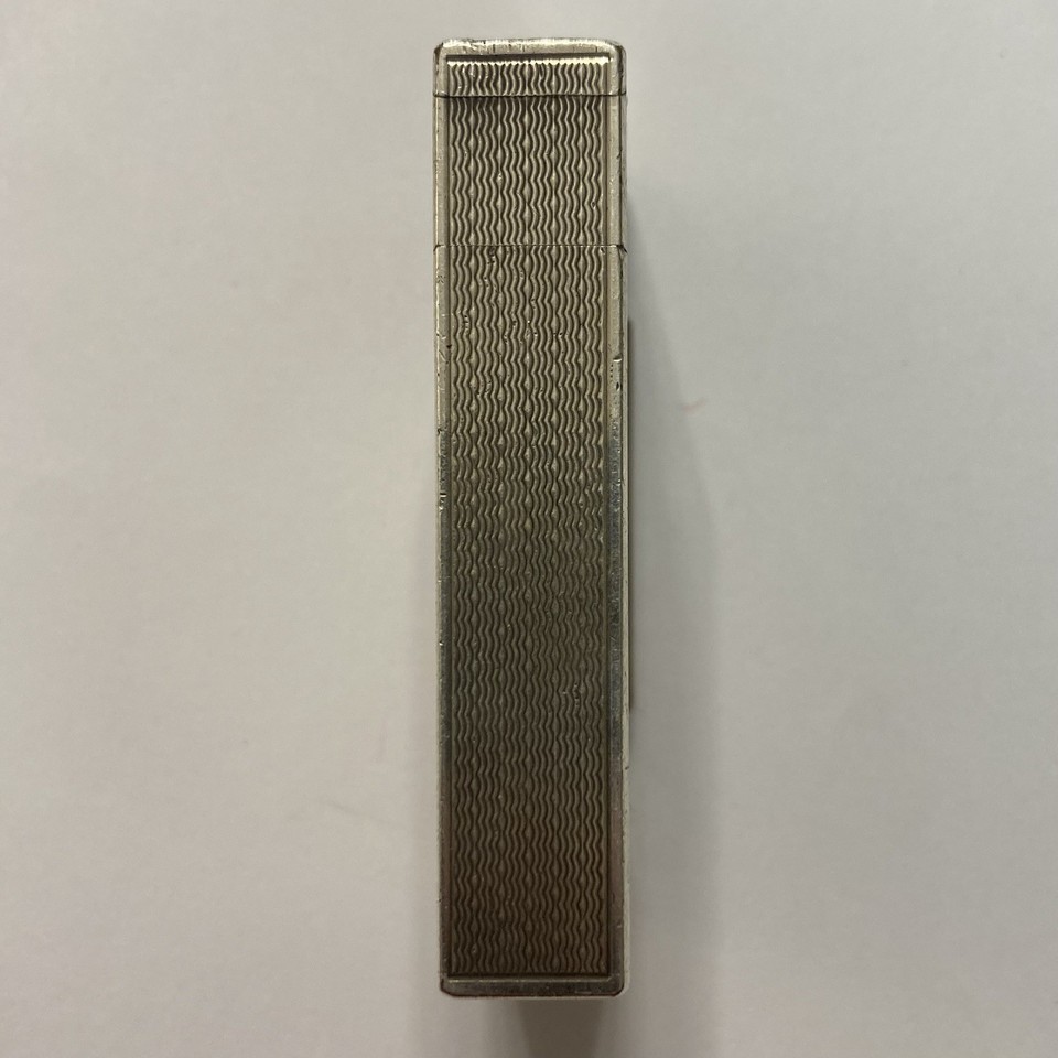 RARE VTG ALFRED DUNHILL BROADBOY MKII MK2 SILVERPLATED LIGHTER 1940s ...