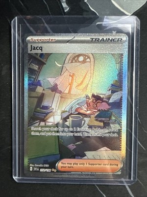 Pokemon TCG Jacq Holo Card 250/198 Sv01 Scarlet & Violet Base Set | eBay