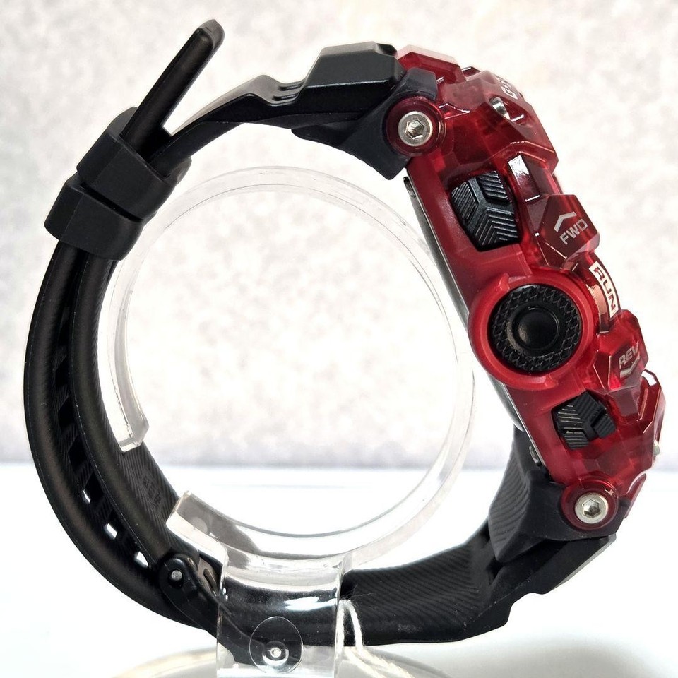 G-SHOCK GBD-100SM-4A1DR Red Skeleton Quartz Bluetooth New/Used G118 | eBay