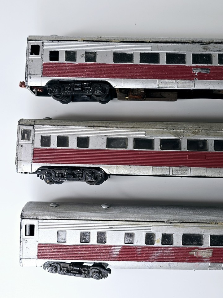 Lot Of 3 - Ho Scale - Passenger Cars - Plastic - Heavy Wear - No Box | eBay