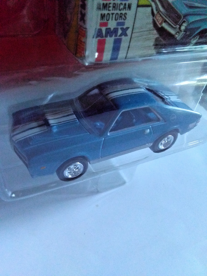 COMBO DUO PAIR JOHNNY LIGHTNING 1:64 DIECAST '70 AMC REBEL MACHINE ...