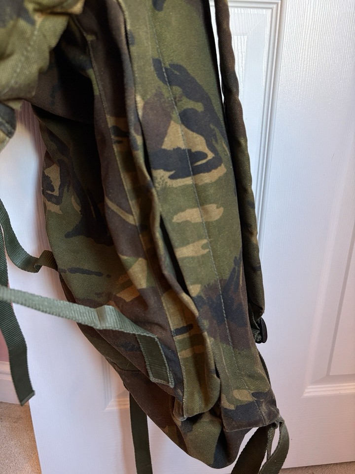 Genuine British Army Camo Backpack Camouflage Rucksack Green Military ...