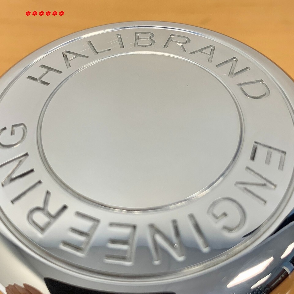 Genuine Halibrand Screw On Center Caps Older Sprint Model Wheels Cap (4 ...