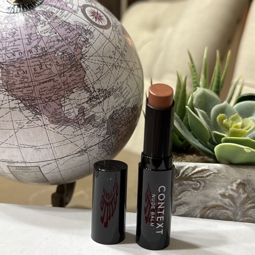 CONTEXT SKIN Nude Balm in ALL OR NOTHING Tinted Brown Lip Full Size A X ...