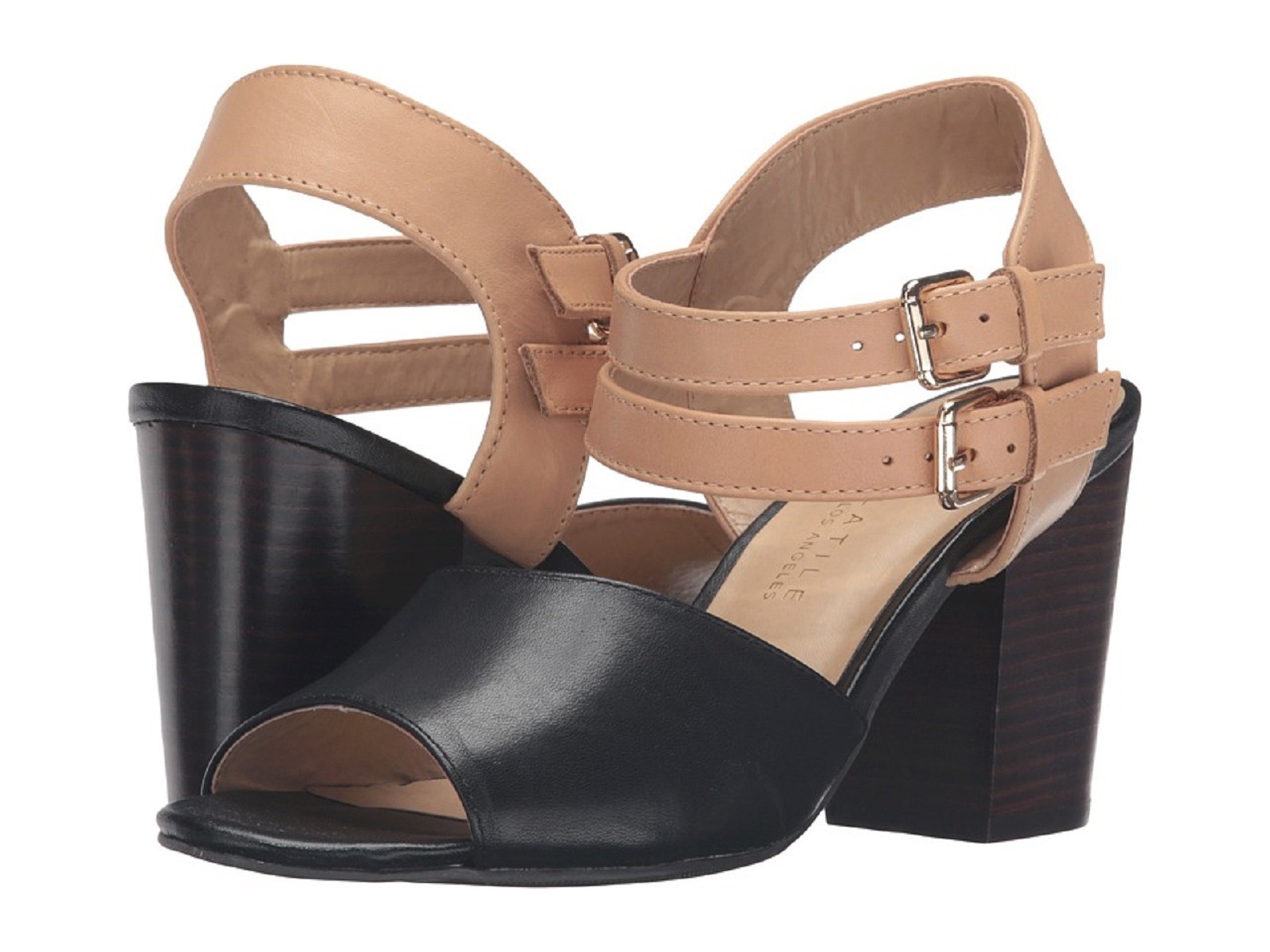 VERY VOLATILE Women's ROCKY Sandals BLACK/TAN Leather 8 M NIB | eBay