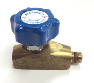 Advanced Specialty Gas Equipment 15600113 NOVAB44MFASGE Brass Gas Valve ...