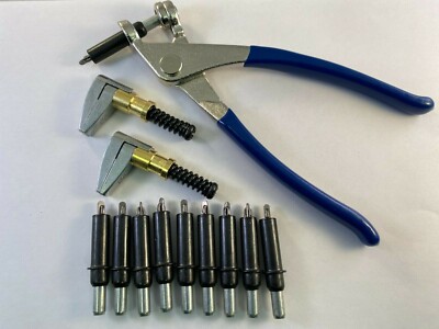 Cleco Temporary Fasteners 5/32" Rivets Pins (10) Pliers And 2 Metal ...