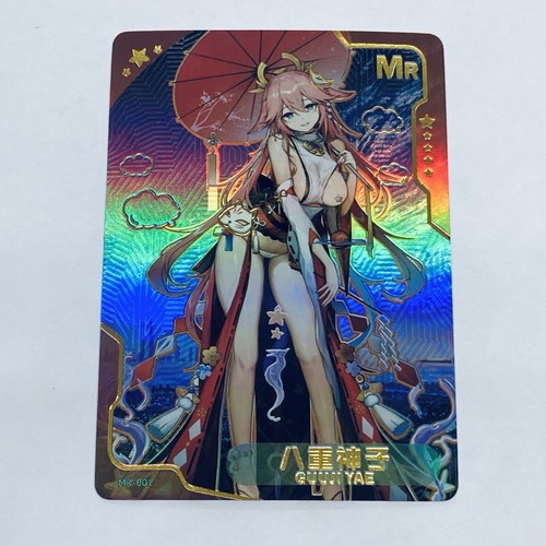 Yae Miko - Senpai Goddess Haven 1 MR Card | Genshin Impact Waifu Story ...