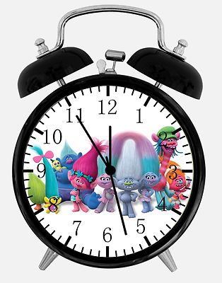 Trolls Alarm Desk Clock 3.75" Home or Office Decor E235 Nice For Gift ...